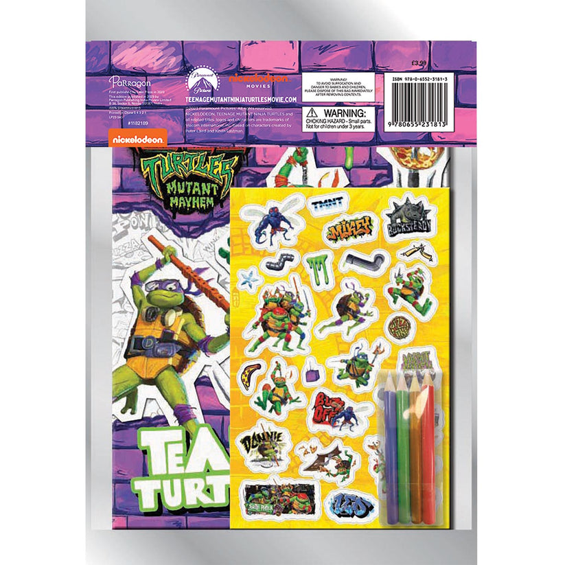Teenage Mutant Ninja Turtles Mutant Mayhem - Activity Fun Pack | Activ ...