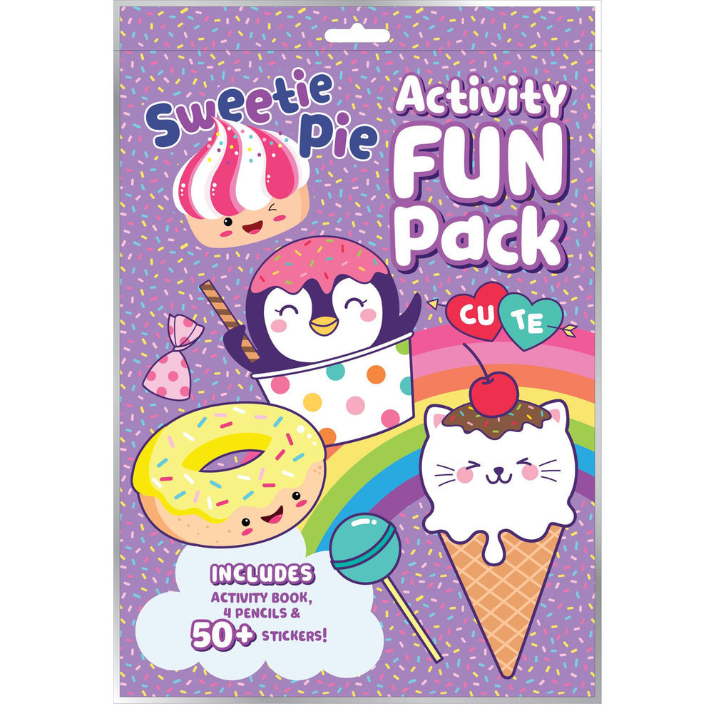 Sweetie Pie - Activity Fun Pack | Colouring, Stickers & Puzzles | Crea ...