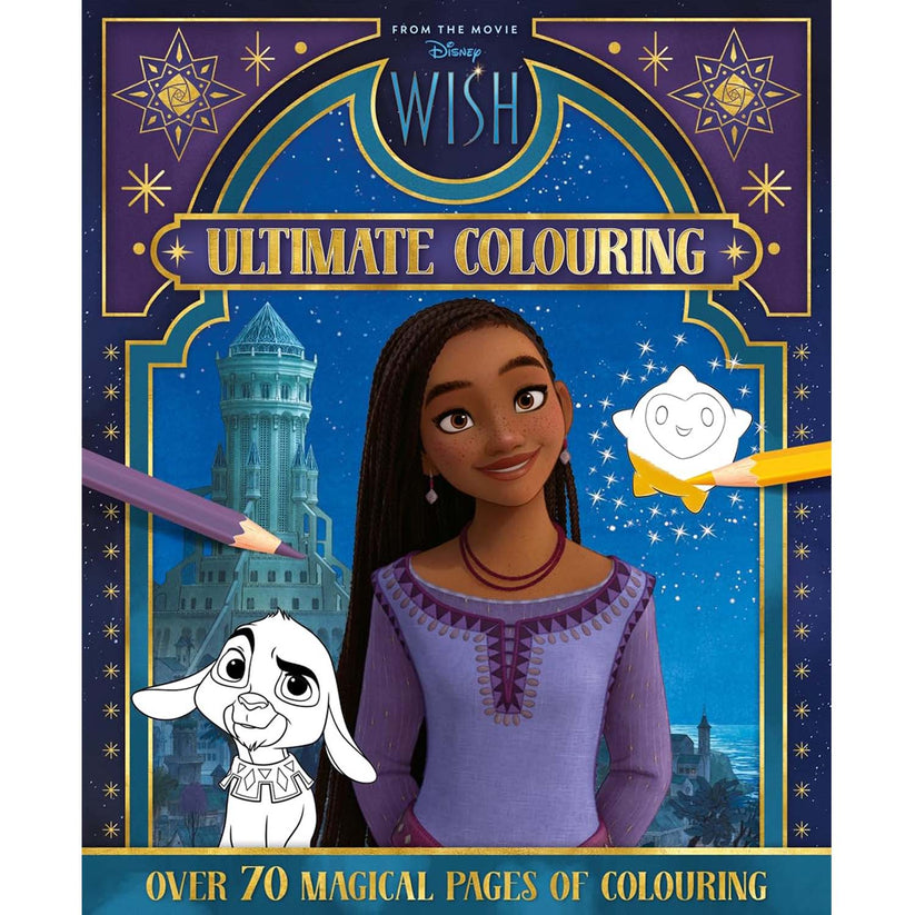 Disney Wish Ultimate colouring Book | Disney New Movie Wish | Coloring ...