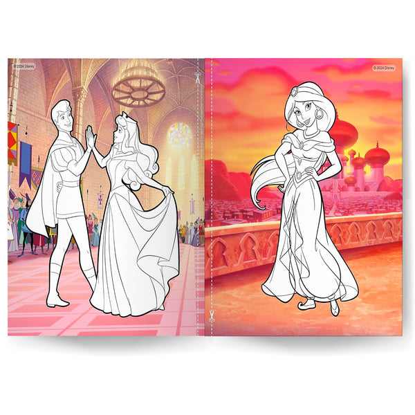 Disney Princess: 5-In-1 Colouring | Stickers, Coloring & Activities Bo – Parragon Publishing