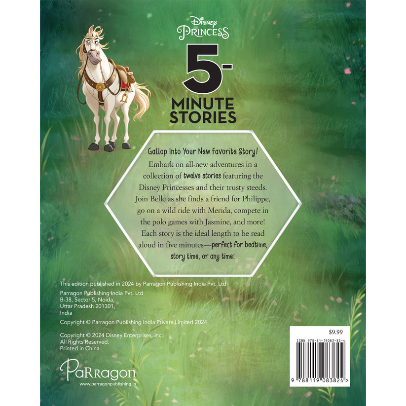 Disney Princess: 5-Minute Stories Book | Storybook for Kids | Princess ...