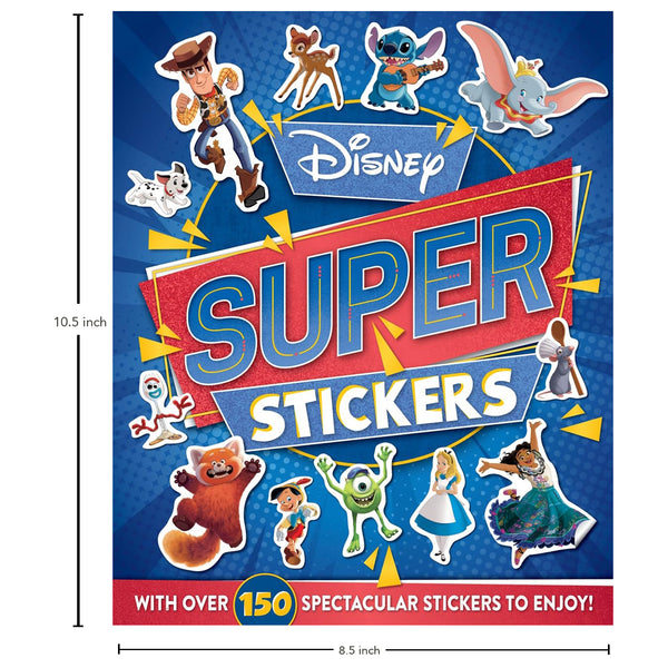 Disney Super: Stickers Book | Colouring, Stickers & Activities Book fo ...