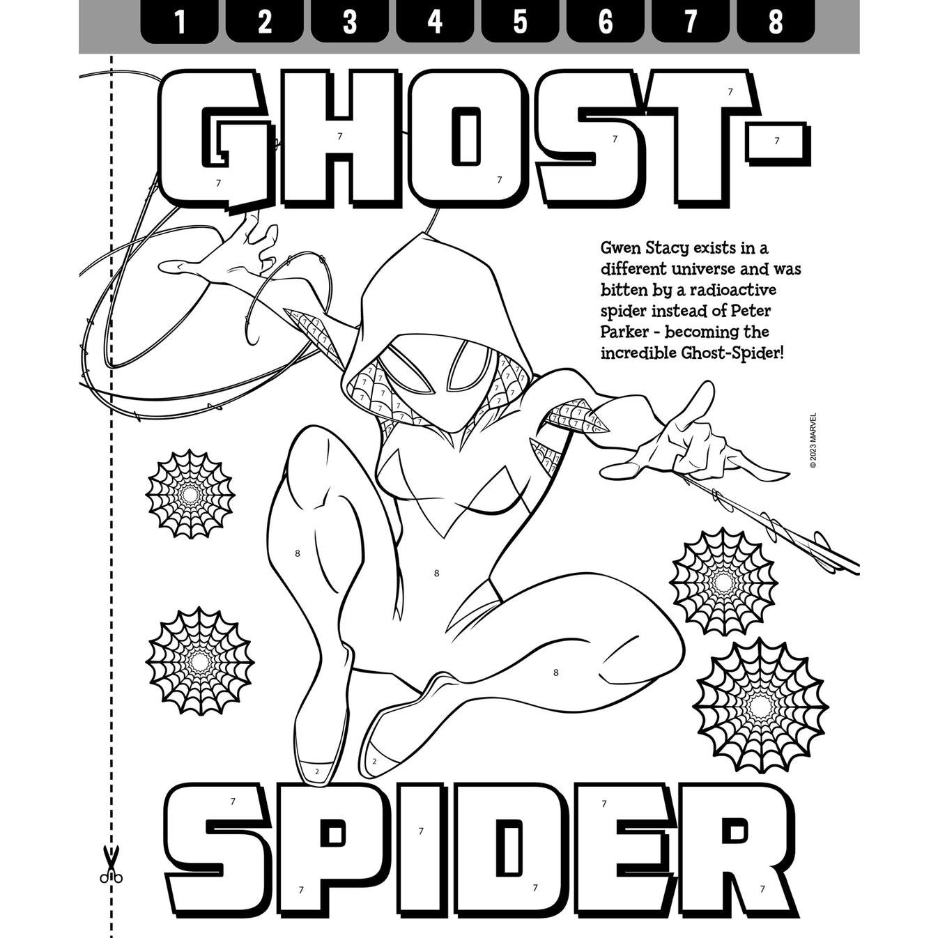 Marvel Spider-Man: Paint By Numbers Marvel Entertainment International ...