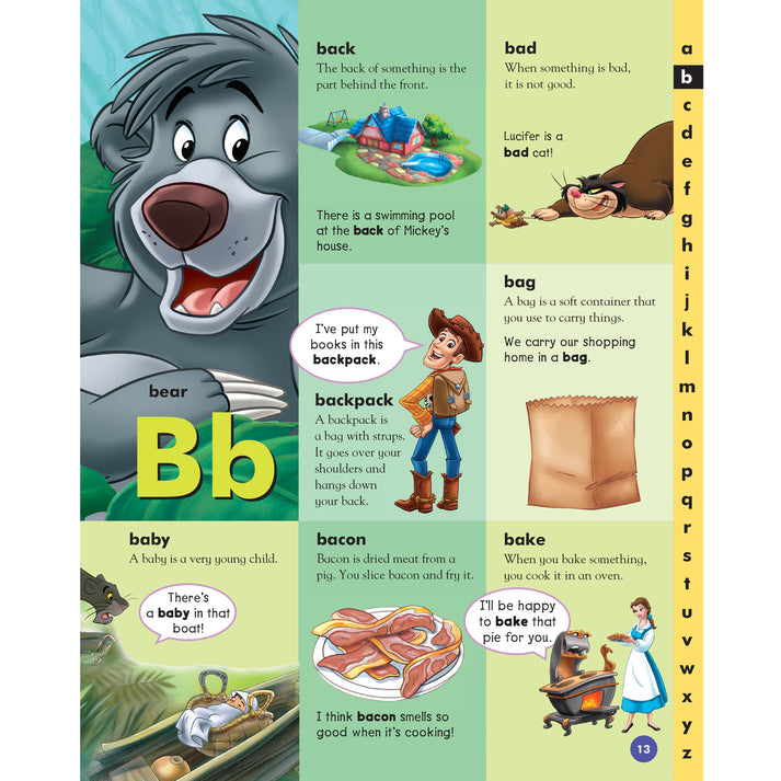 Disney Picture Dictionary [Hardcover] – Parragon Publishing