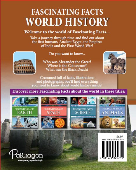 Fascinating Facts: World History Reference Book Parragon – Parragon ...